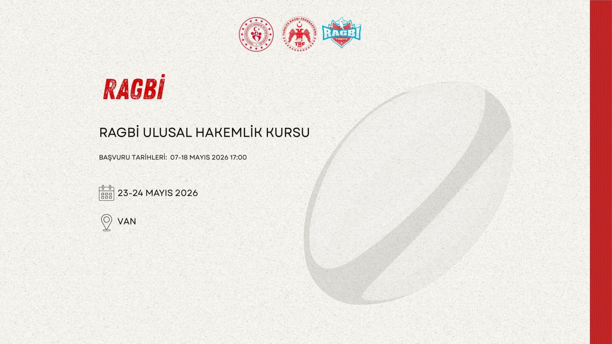 TÜRKİYE RAGBİ FEDERASYONU – Türkiye Rugby Federation